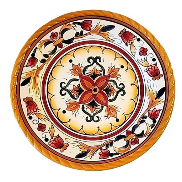 jcpenney | Dining | Lunch Plate Villa Ancona By Chris Madden Floral ...